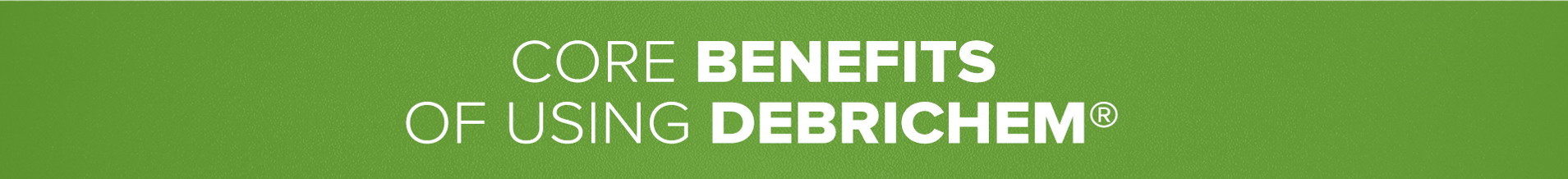 DEBRICHEM® INNOVATING THE FUTURE OF WOUND CARE - Innovating The Future ...